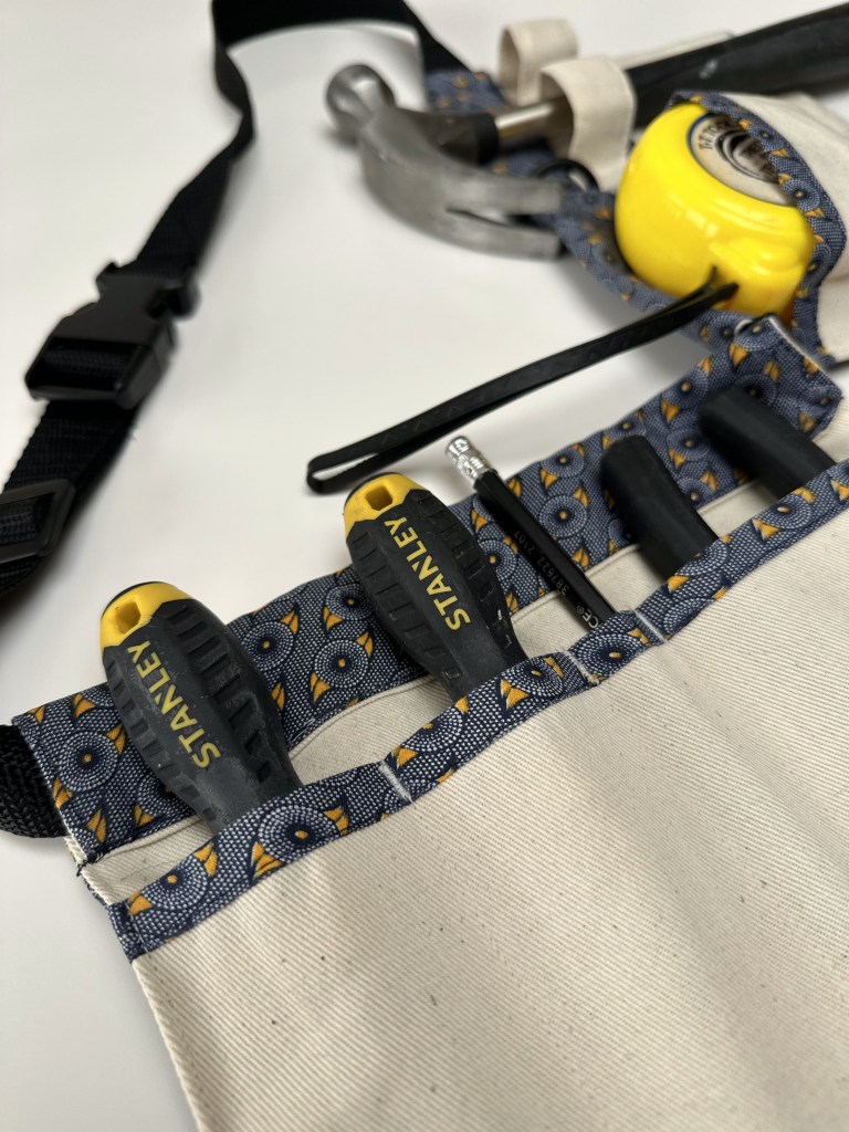 Free Tool Belt Sewing Pattern: DIY Organiser for Home, Crafts, and More ...